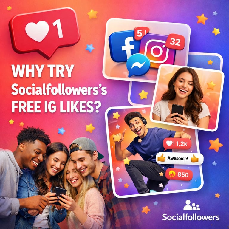 Free Instagram Likes - Get 20 Real Likes Instantly | SocialFollowers